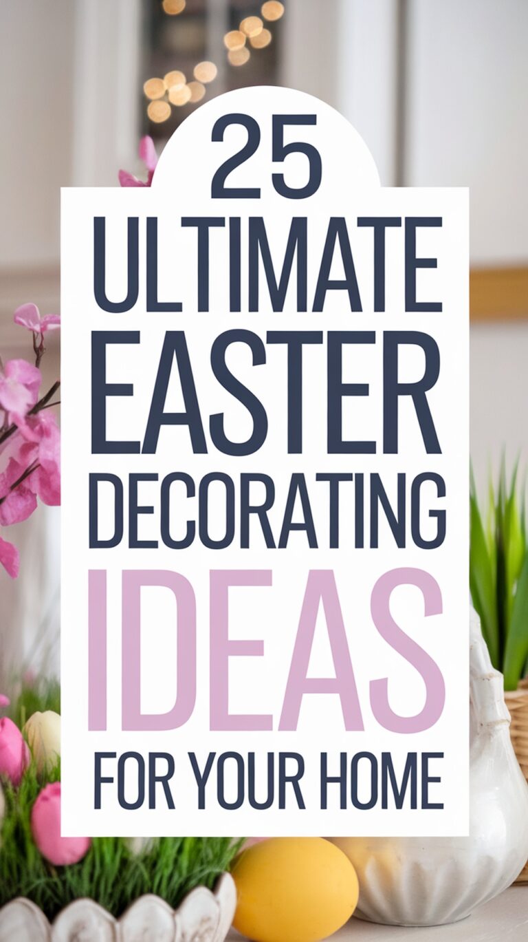 25 Creative Living Room Easter Decor Ideas for Spring ...