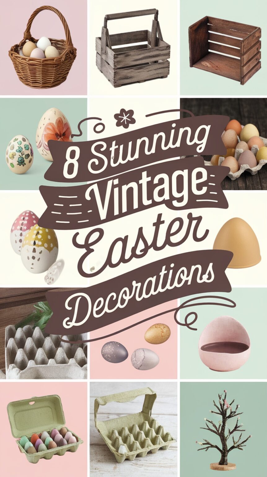 8 Charming Antique Vintage Easter Decorations to Adore ...