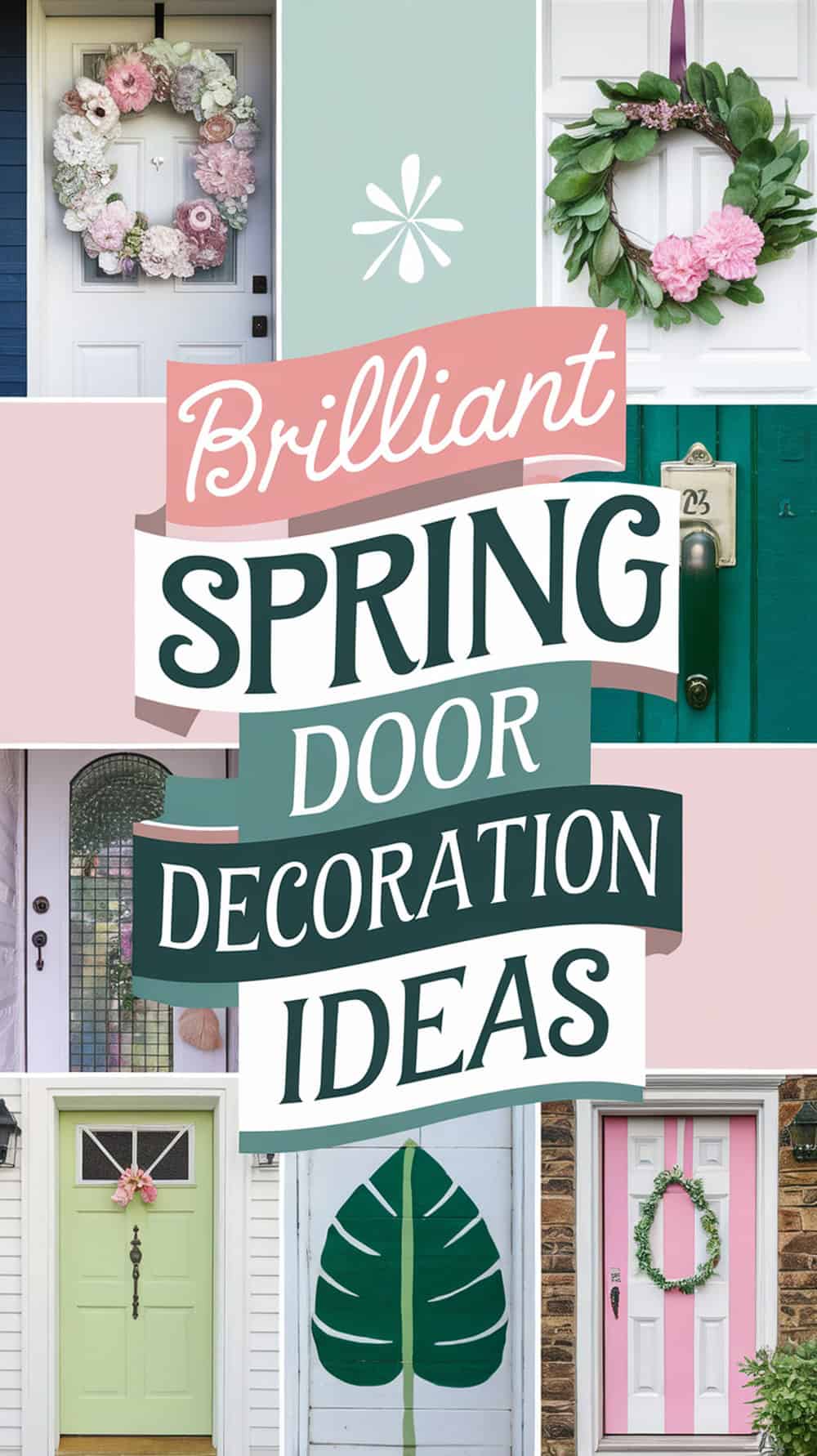 Creative Spring Door Decoration Ideas That Don’t Involve a Wreath ...