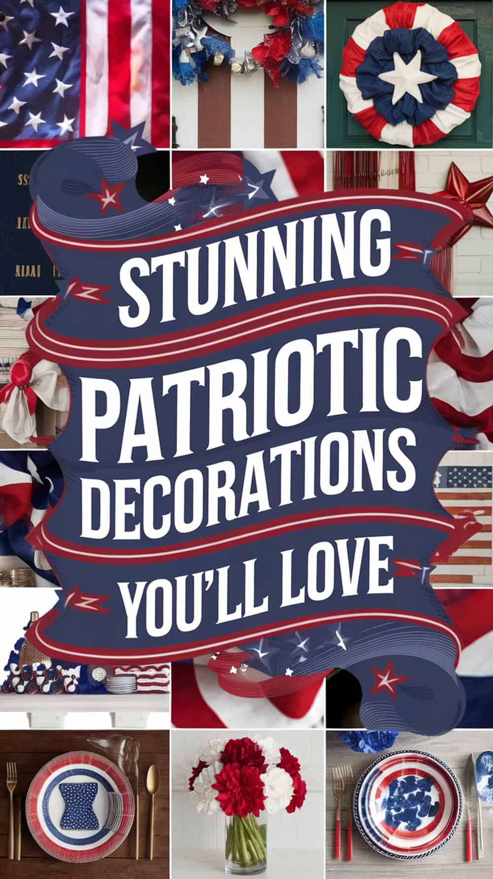 Bring the Red, White & Blue With DIY Patriotic Home Decor Ideas ...