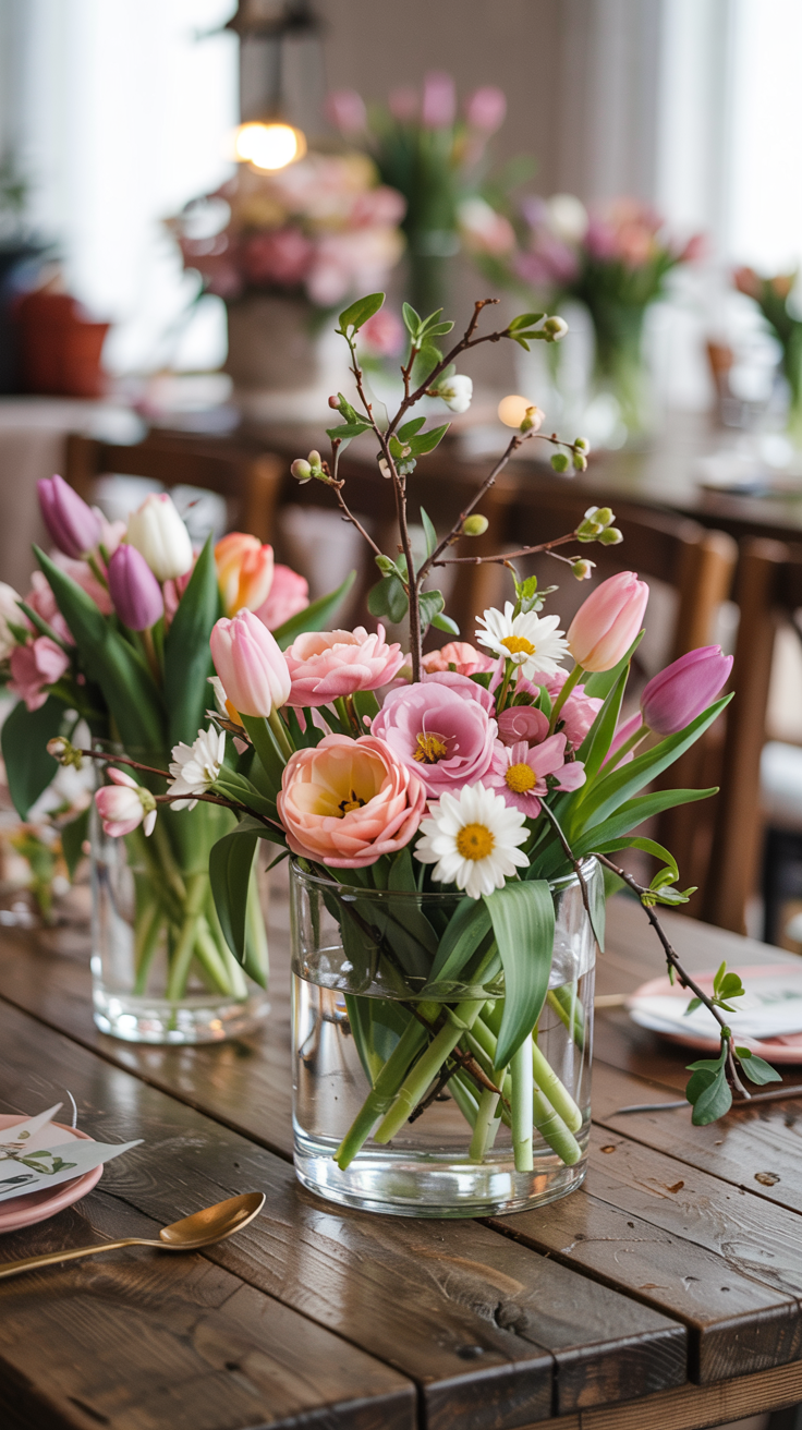 How to Make Stunning Dollar Tree Cheap Spring Centerpieces ...