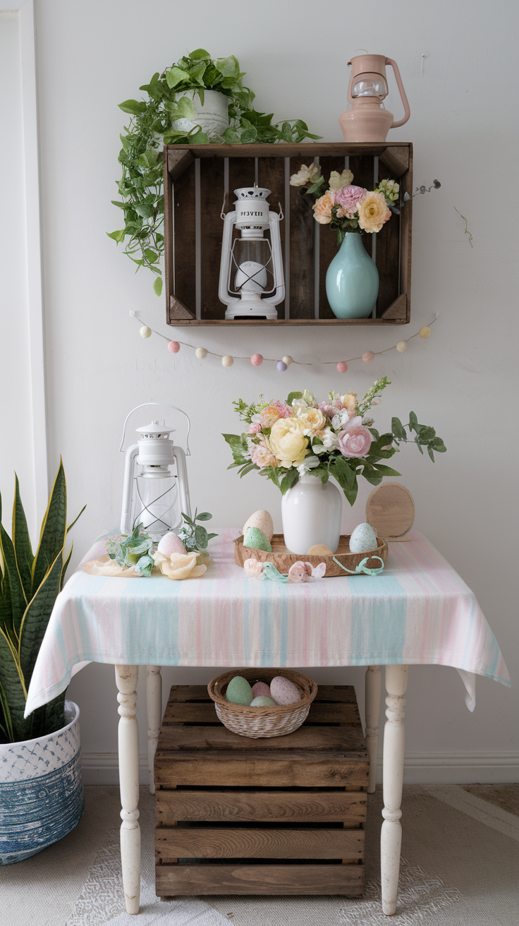 9 Adorable Easter Farmhouse Coffee Bar Decor Ideas ...
