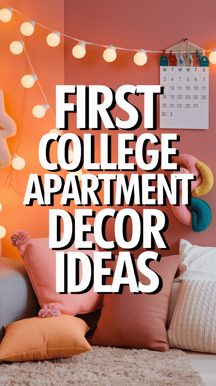Stylish College Apartment Decor Ideas on a Student Budget ...