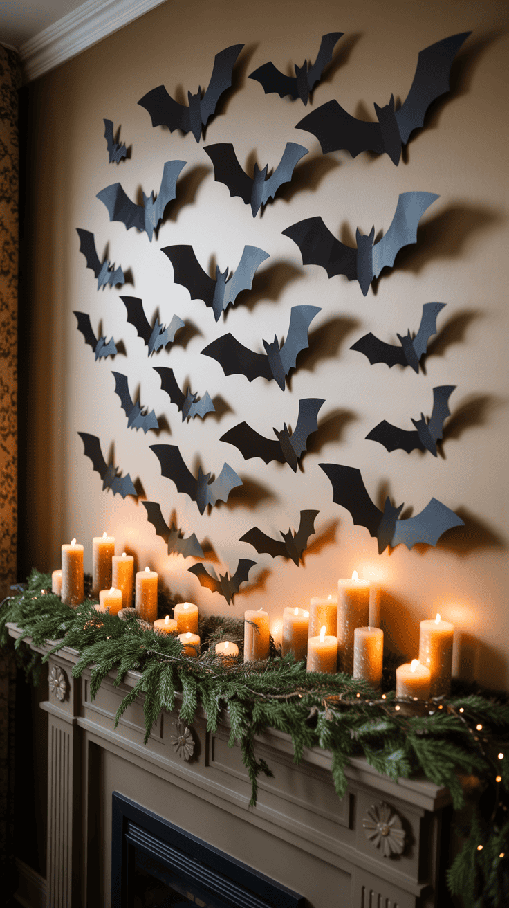 How I Use Bats on Wall Decor for a Subtle Spooky Look ...