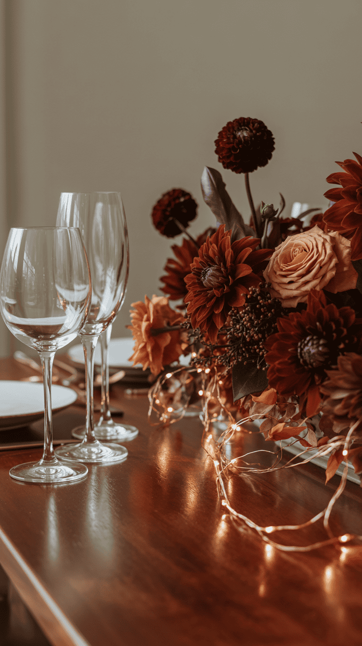 Moody Table Settings for Fall That Feel Effortlessly Stylish ...