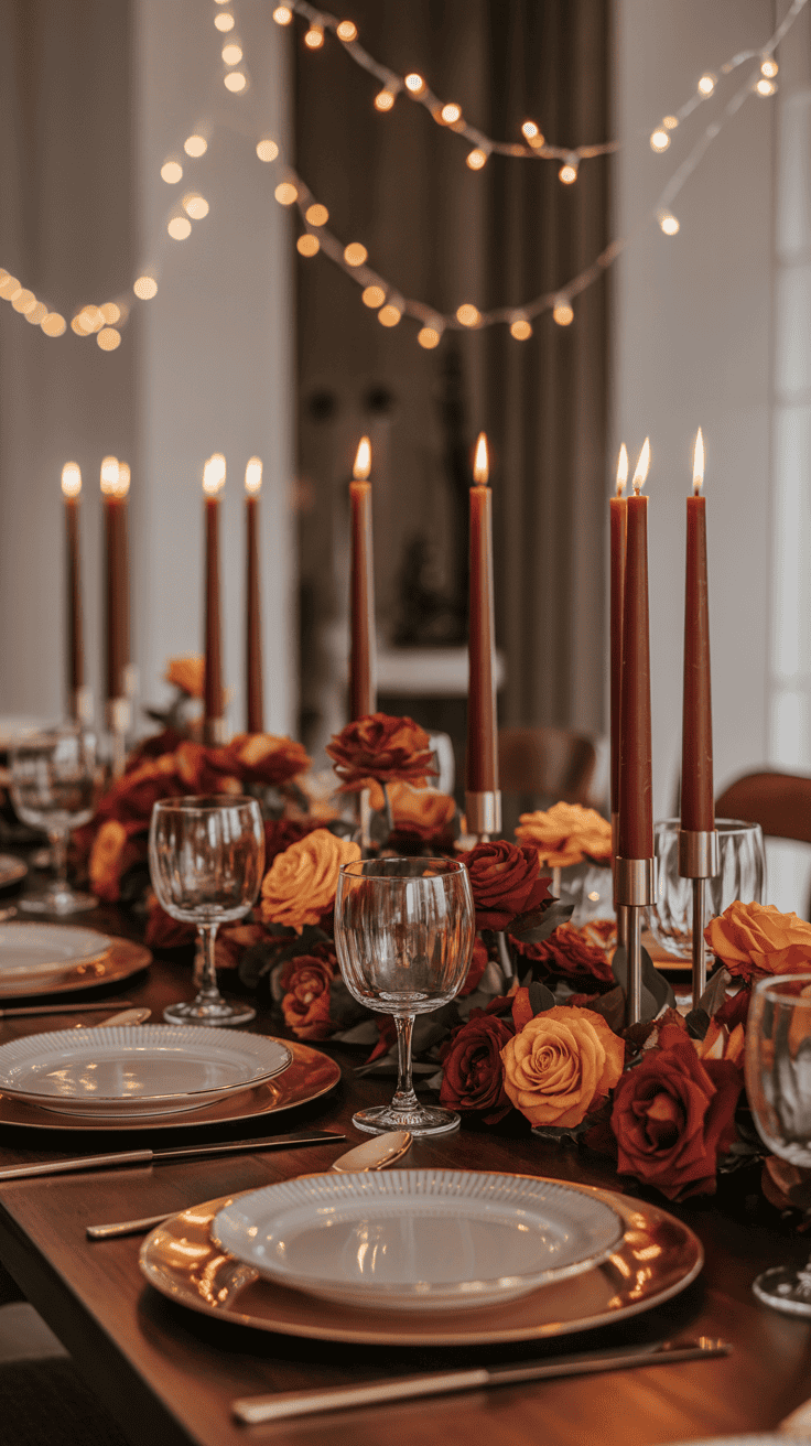 Moody Table Settings for Fall That Feel Effortlessly Stylish ...
