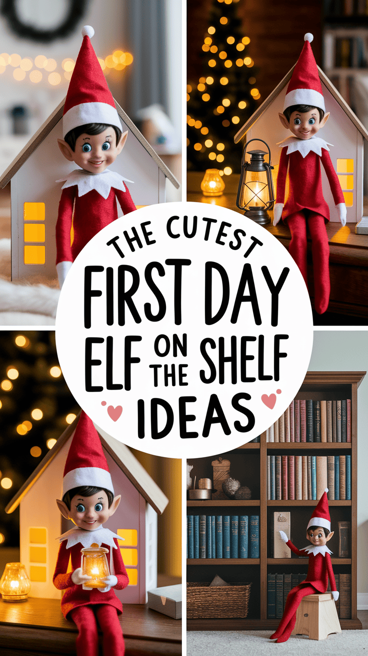 Elf on the Shelf First Day Ideas to Surprise the Kids ...