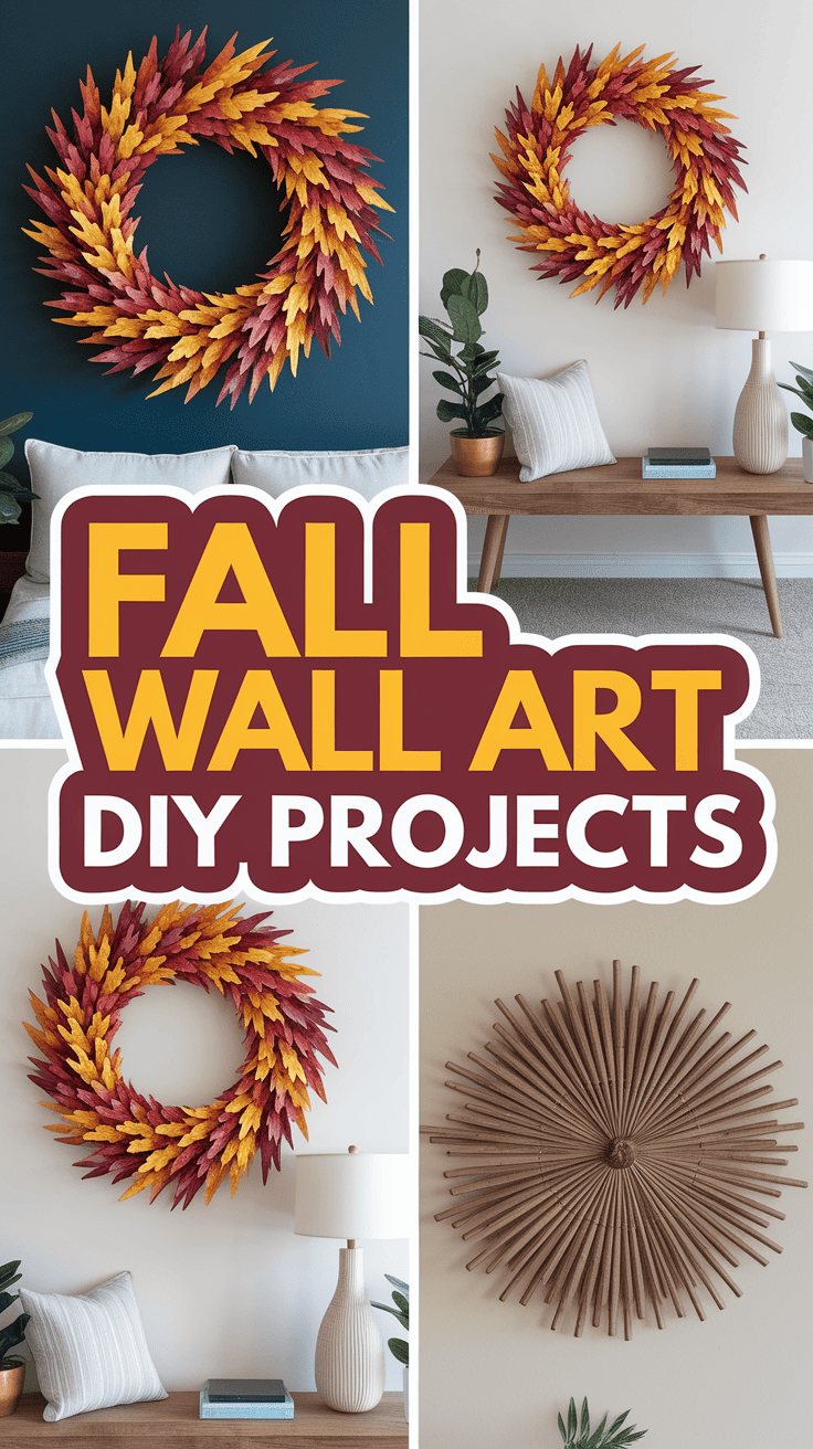 How To Make Fall Wall Art DIY With a Seasonal Twist ...