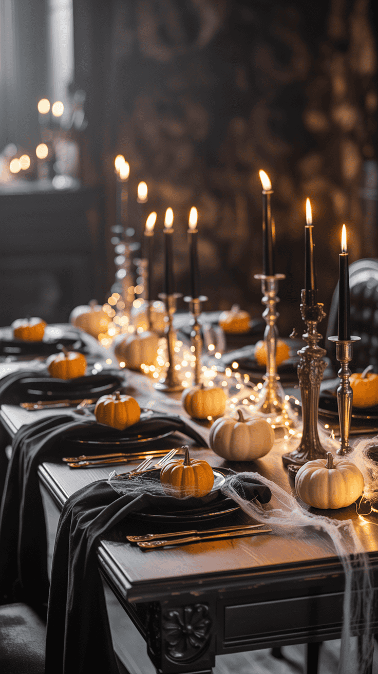 Gothic Tablescape That’s Dark, Romantic, and Perfect for Autumn ...