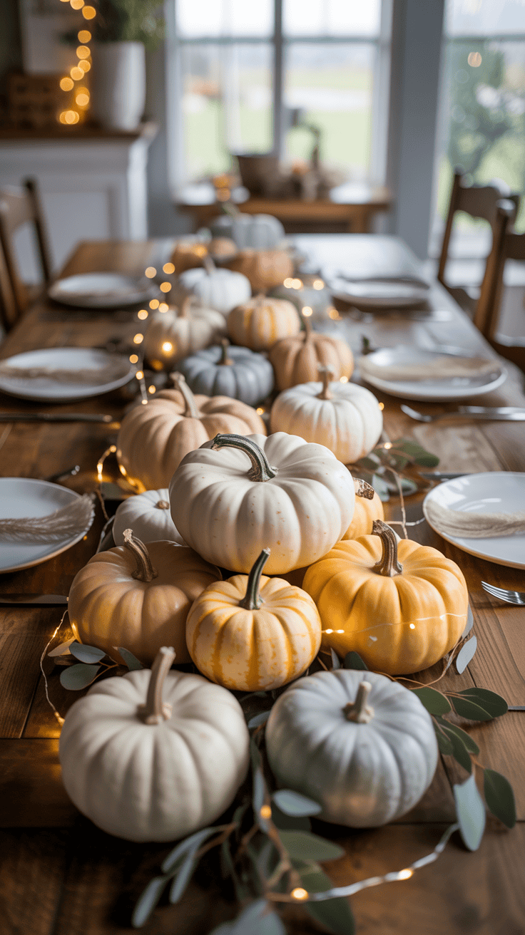 Pumpkin Tablescape Ideas for an Elegant Fall Table ...