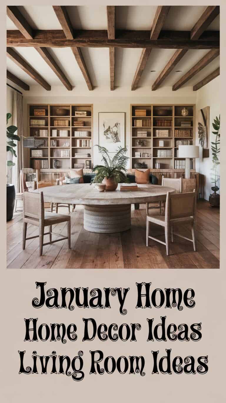 January Home Decorating Ideas for a Fresh Start - cozylivingroomideas.com