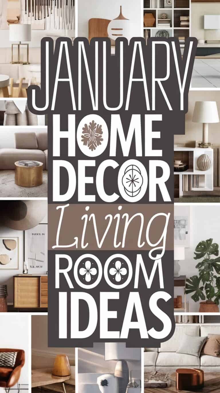 January Home Decorating Ideas for a Fresh Start - cozylivingroomideas.com
