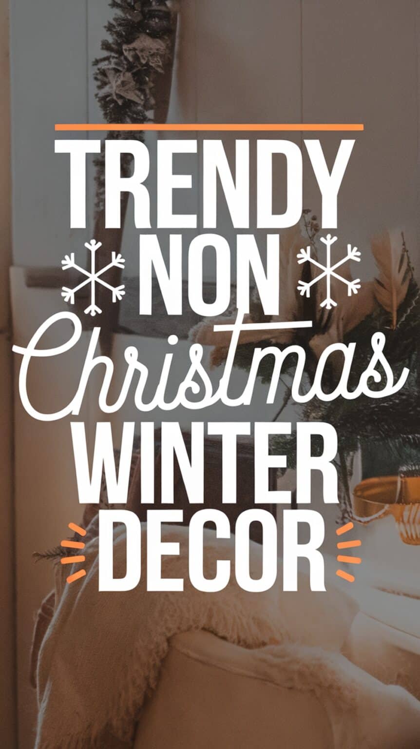 Non Christmas Winter Decorations That Keep the Vibe Going ...